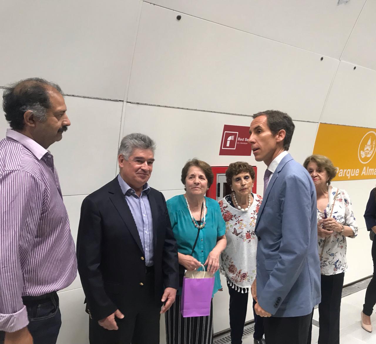 Alcalde Alessandri participa en inauguración de la Línea 3 de Metro ...
